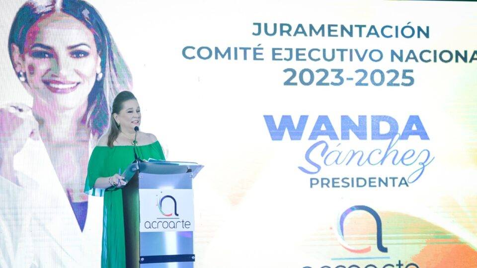 Wanda Sánchez asume liderazgo tras su juramentación en Acroarte ...
