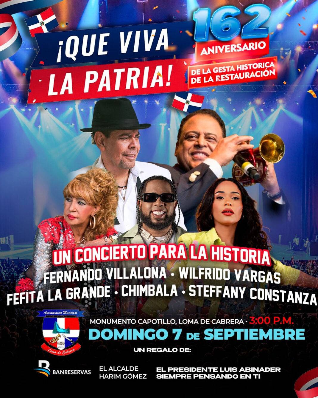 ¡Que Viva la Patria! cierra en Capotillo con merengue histórico ...