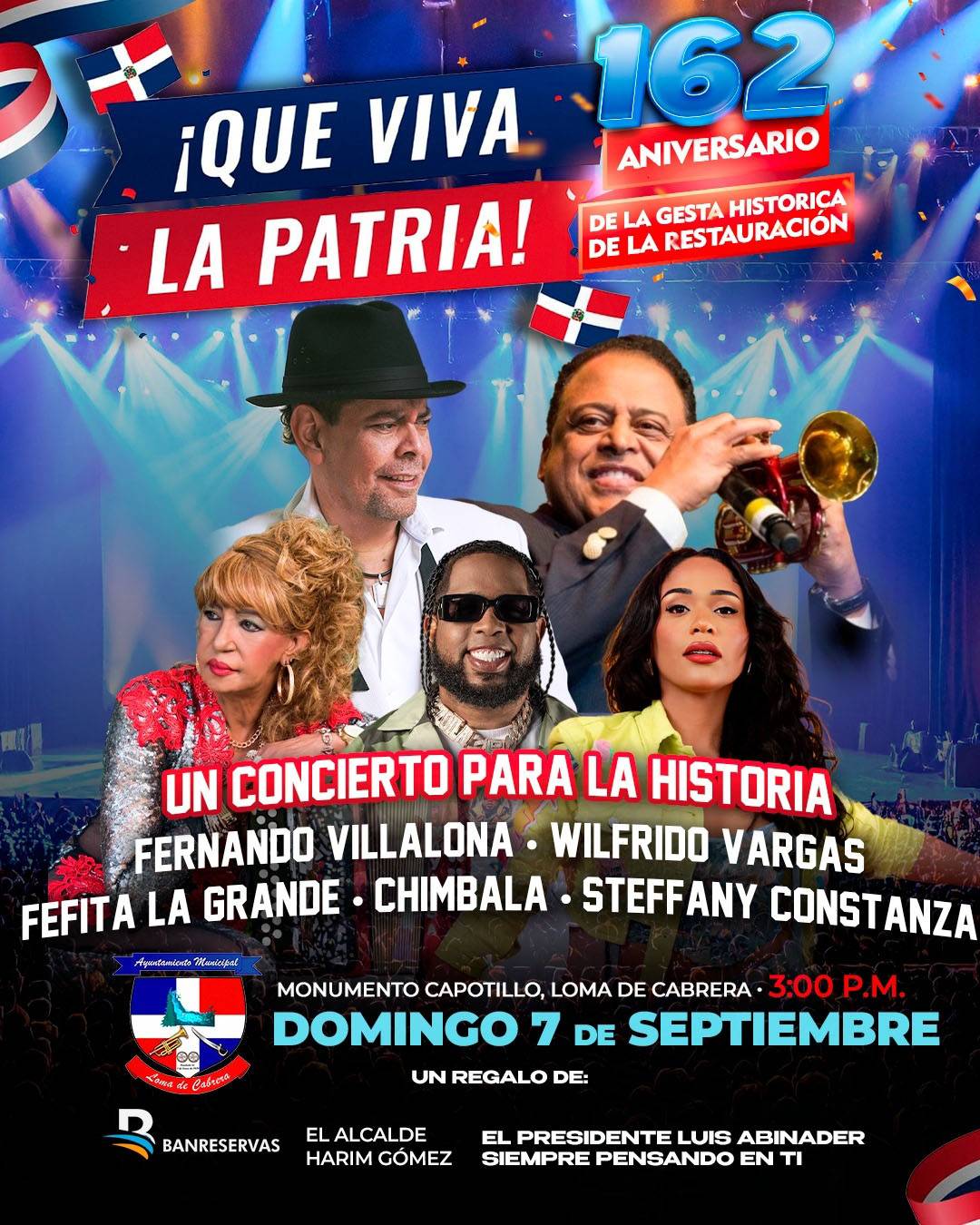 ¡Que Viva la Patria! cierra en Capotillo con merengue histórico ...